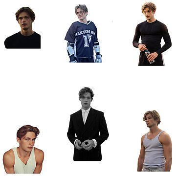 "Maxton hall damian hardung james beaufort pack " Sticker for Sale by ...