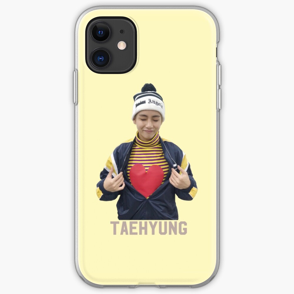"BTS V" iPhone Case & Cover by nicoletan | Redbubble