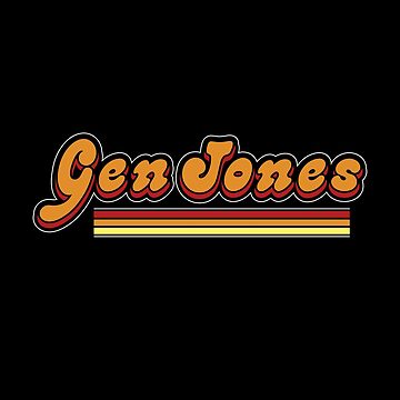 "Generation Jones 1970s" Sticker for Sale by twHistory | Redbubble