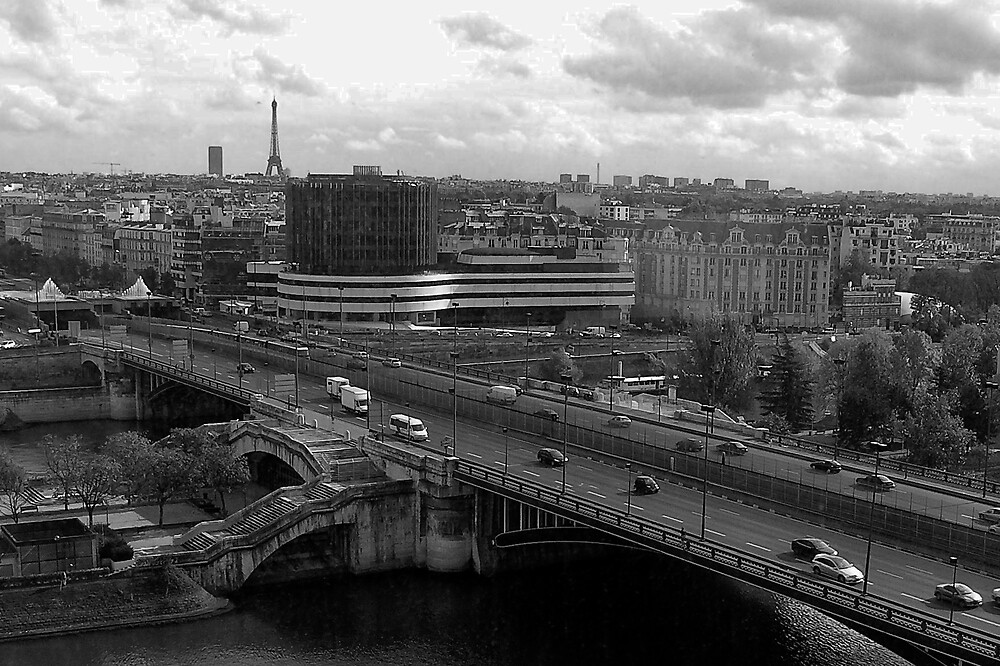 "Pont de Neuilly, Paris" by Steve Rhodes | Redbubble