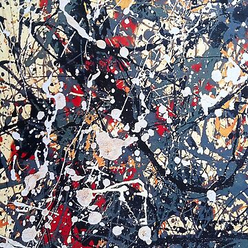 "abstract expressionism jackson pollock" Greeting Card for Sale by ...