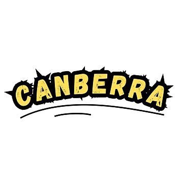 "Canberra" Sticker for Sale by variant designer | Redbubble