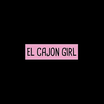 "El Cajon Girl" Sticker for Sale by orlumbuspirate | Redbubble