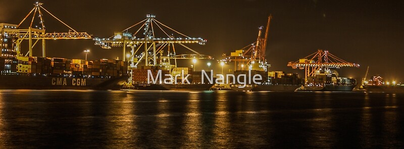 "Fremantle Port" by Mark Nangle | Redbubble
