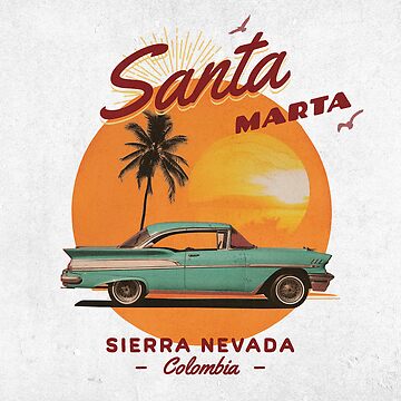 "Santa Marta Colombia" Sticker for Sale by JBDesignCo | Redbubble