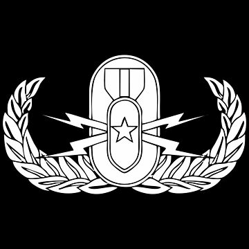 "US Army EOD Text" Sticker for Sale by miyazdesignart | Redbubble
