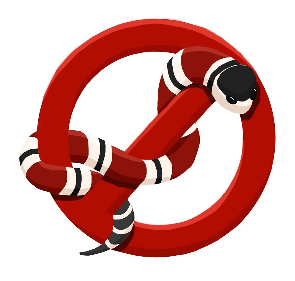 "NO SNAKES ALLOWED" by artistokat | Redbubble
