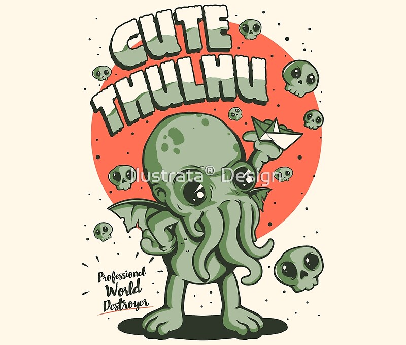 "Cutethulhu!" by Ilustrata Design | Redbubble