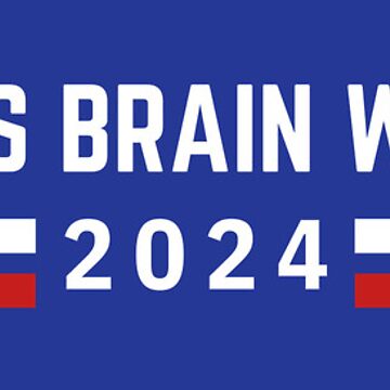 "RFK's BRAIN WORM 2024" Sticker for Sale by fantaztik | Redbubble