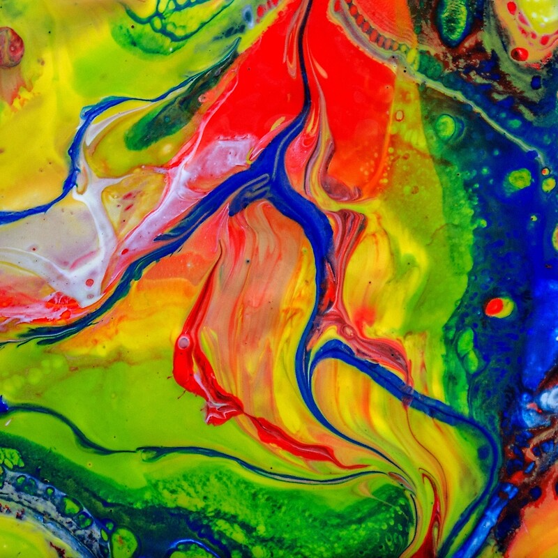 "abstract rainbow swirls print" by Skyangel | Redbubble