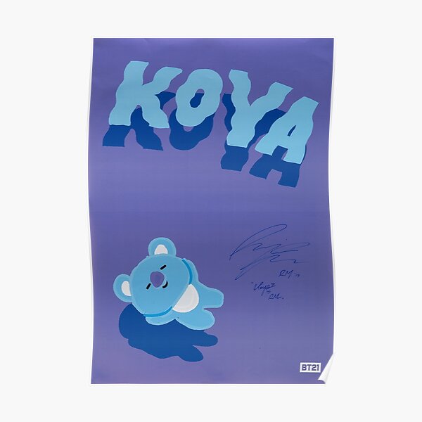 Bt21 Posters | Redbubble