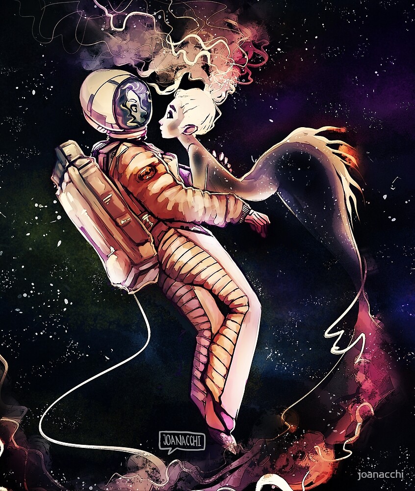 "Space Mermaid" by joanacchi | Redbubble