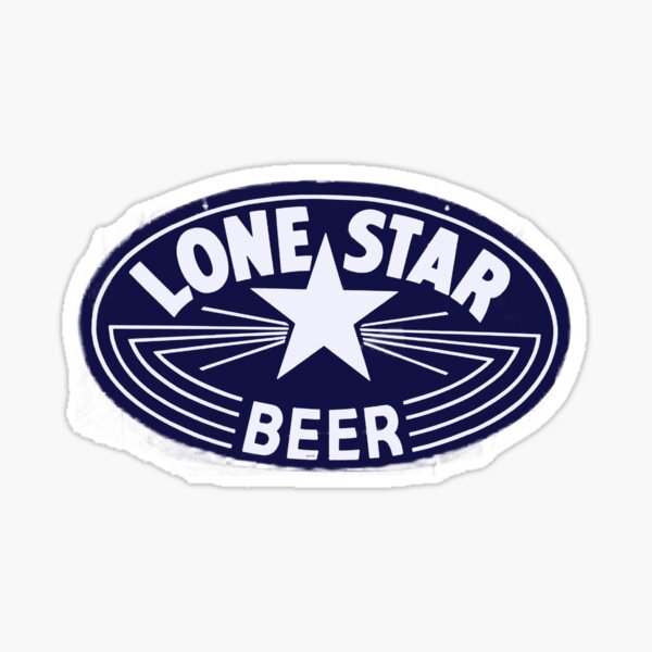 Lone Star Beer Stickers | Redbubble