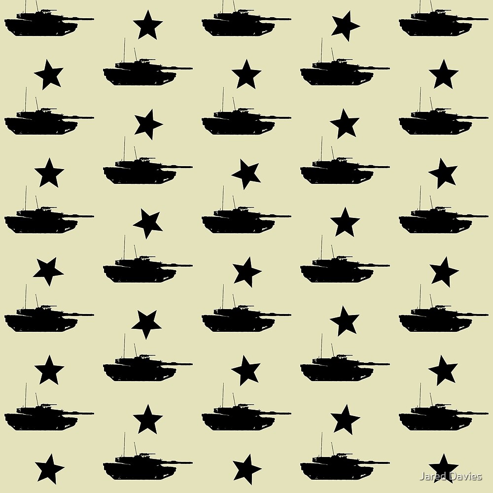 "M1 Abrams Pattern" by Jared Davies | Redbubble