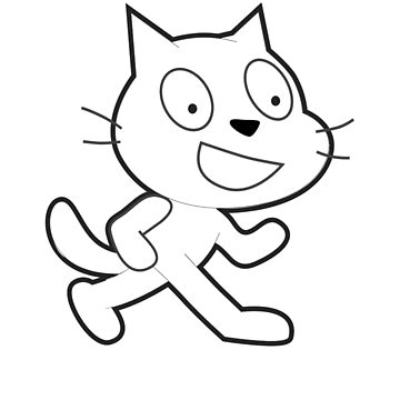 "Official Scratch White Mascot Language T-Shirt" Canvas Print for Sale ...