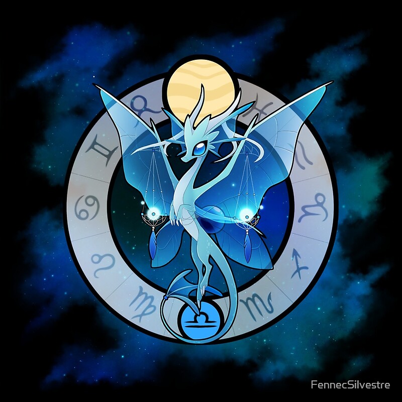 "Zodiac Dragons: Libra" by FennecSilvestre | Redbubble