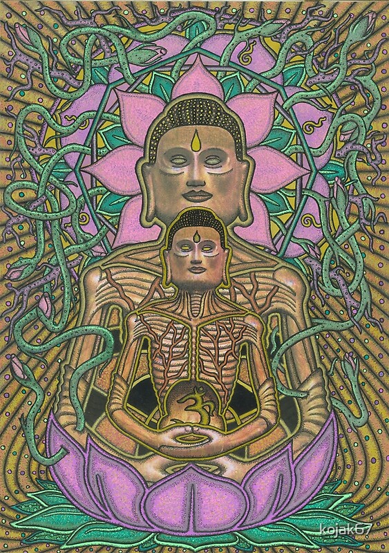 "Ascetic Buddha, Ink & Pencil" by kojak67 | Redbubble