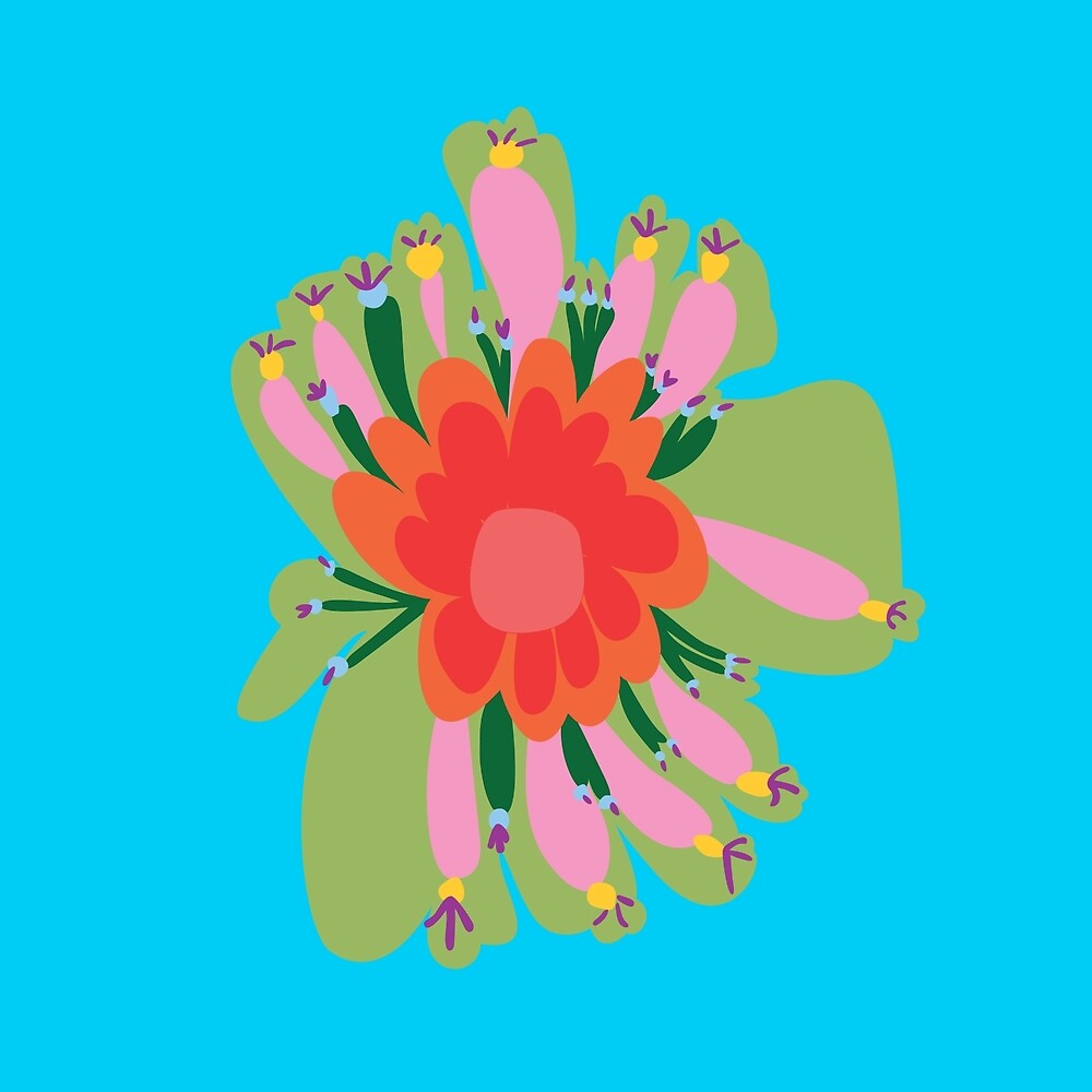 "Lilah's Flower" by jennifer starchvill | Redbubble