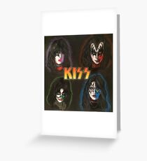 Kiss Band Greeting Cards | Redbubble
