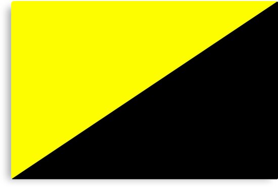 "Ancap Anarchocapitalist Flag" Canvas Print by Martstore | Redbubble
