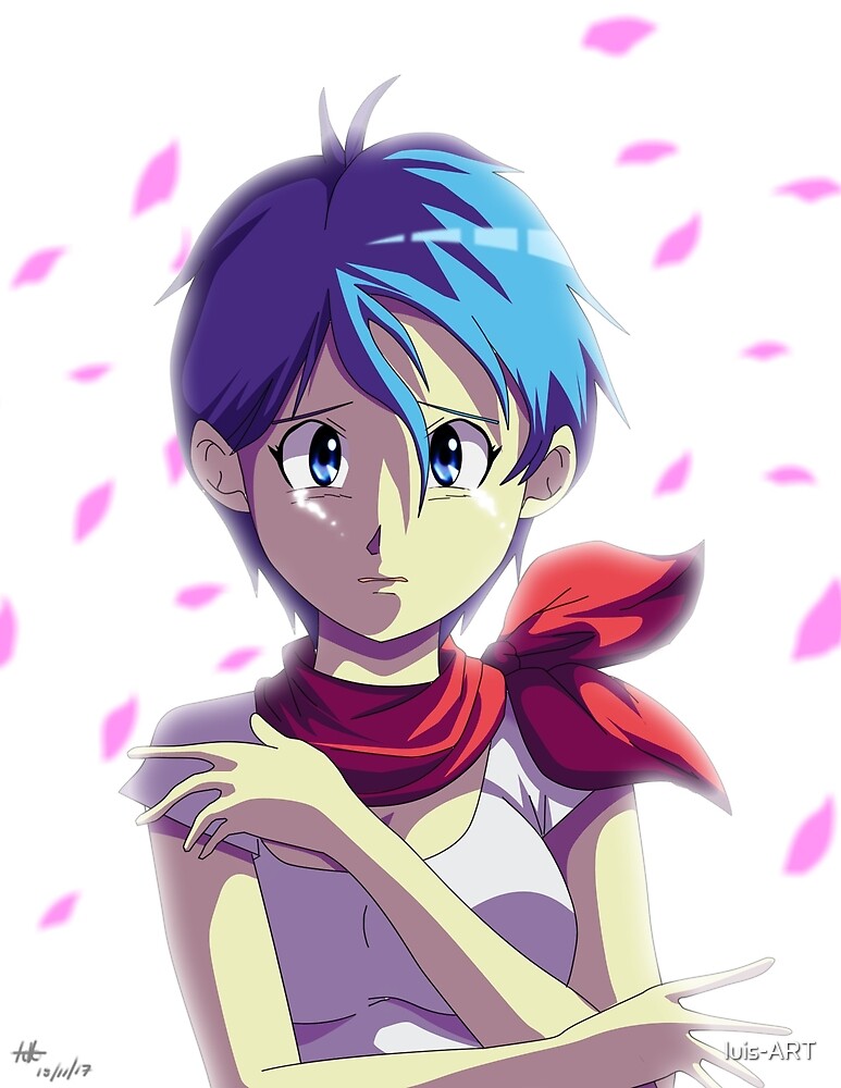 "Sad Bulma" by luis-ART | Redbubble