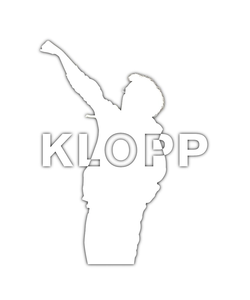 "Jurgen Klopp Design - Liverpool/ LFC Art" by Conor Crosbie | Redbubble