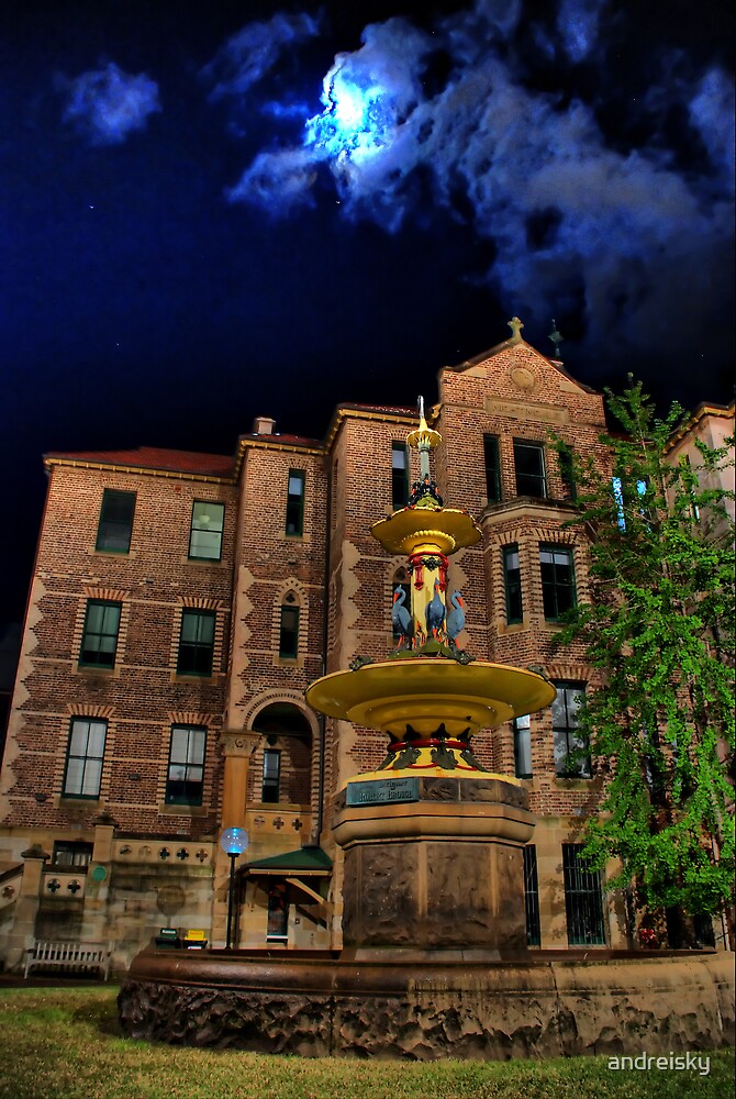 "Robert Brough Memorial Fountain, Sydney Hospital" by andreisky | Redbubble