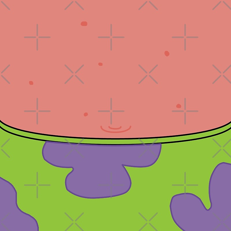 "Patrick Star Belly Button." by RedBubble Dawson | Redbubble