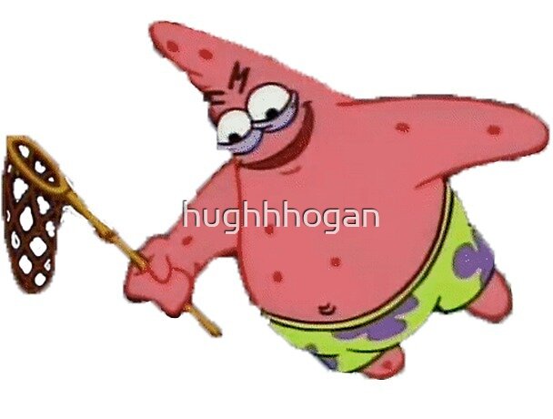 "Patrick Meme Spongebob Squarepants" by hughhhogan | Redbubble