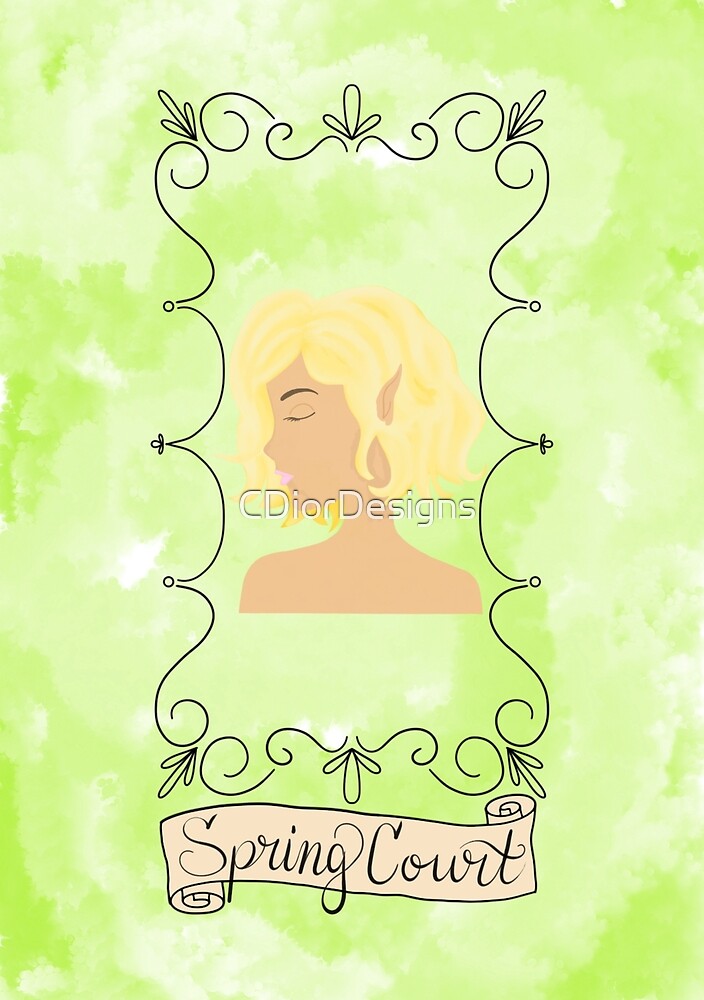 "Spring Court - High Lady - ACOTAR" by CDiorDesigns | Redbubble