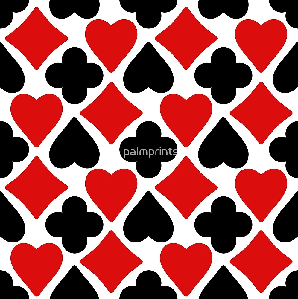 "Suit Signs Grid" by palmprints | Redbubble