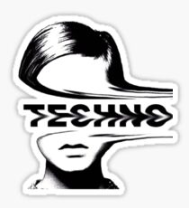 Techno Stickers | Redbubble