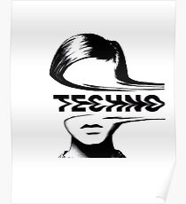 Techno Posters | Redbubble