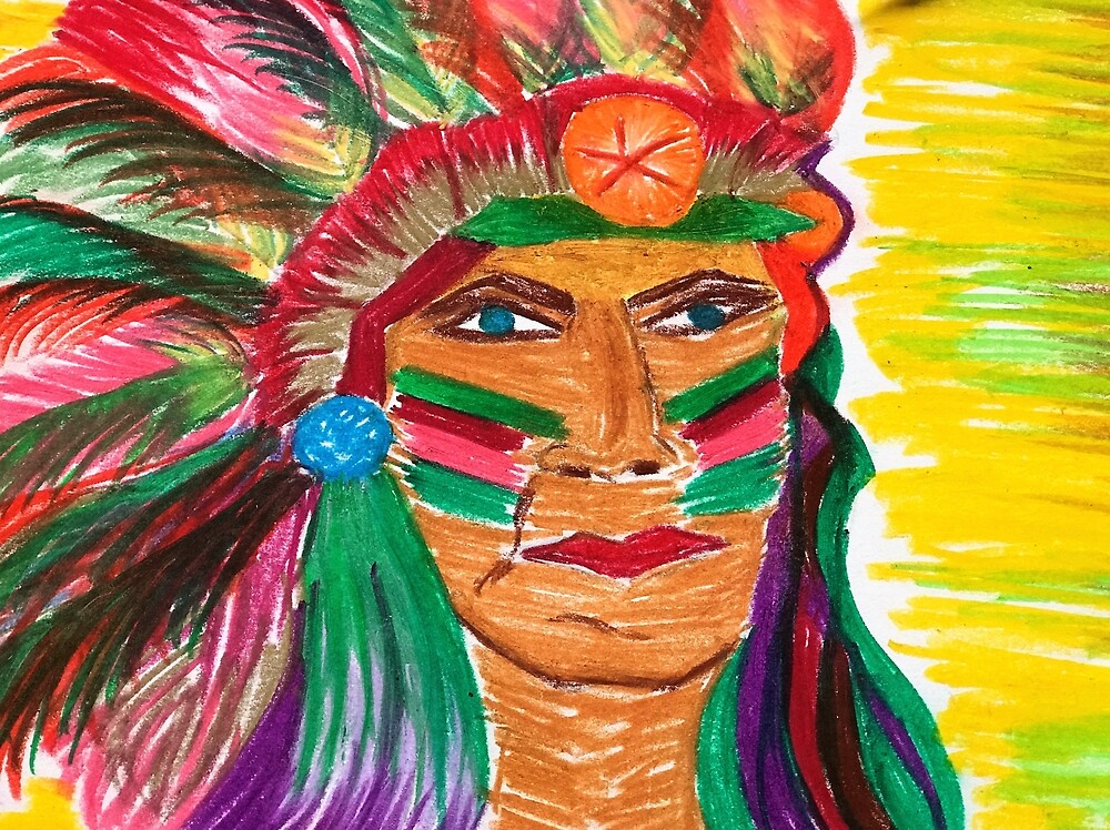 "Red Indian" by PriyaKumaran | Redbubble