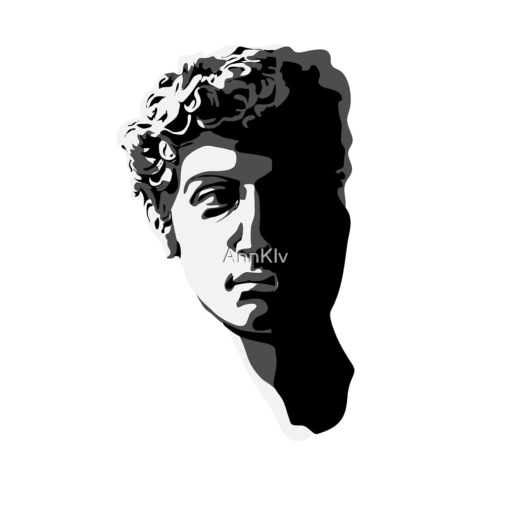 "david face" by AnnKlv | Redbubble