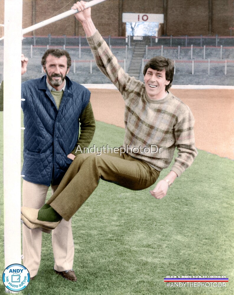 "Danny McGrain Pat Bonnar in colour" by AndythephotoDr | Redbubble