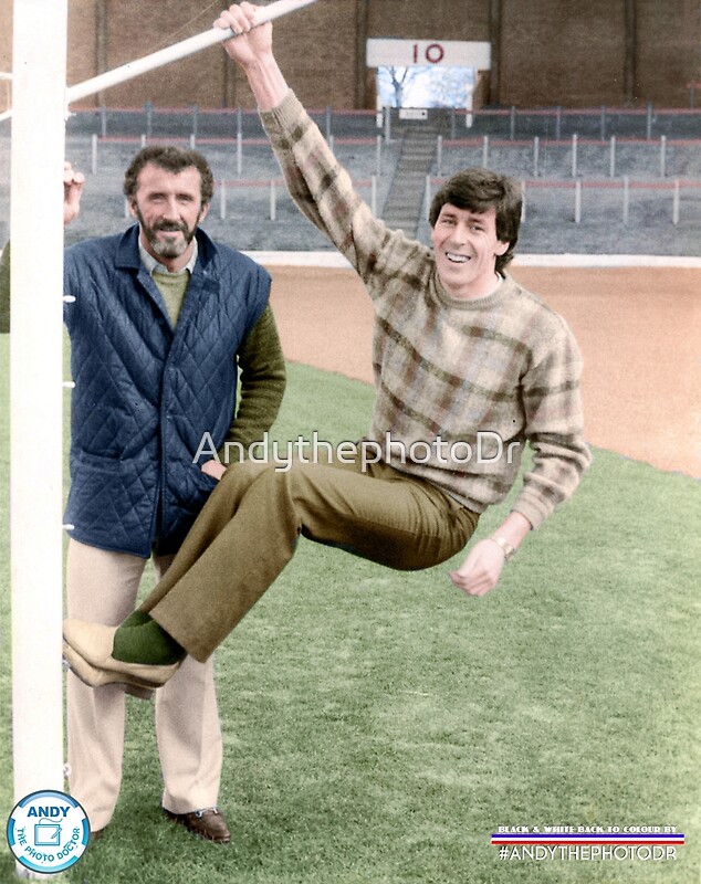"Danny McGrain Pat Bonnar in colour" by AndythephotoDr | Redbubble