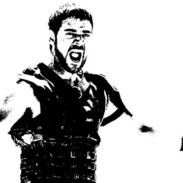 "Are You Not Entertained - Gladiator" Canvas Print for Sale by Rich ...