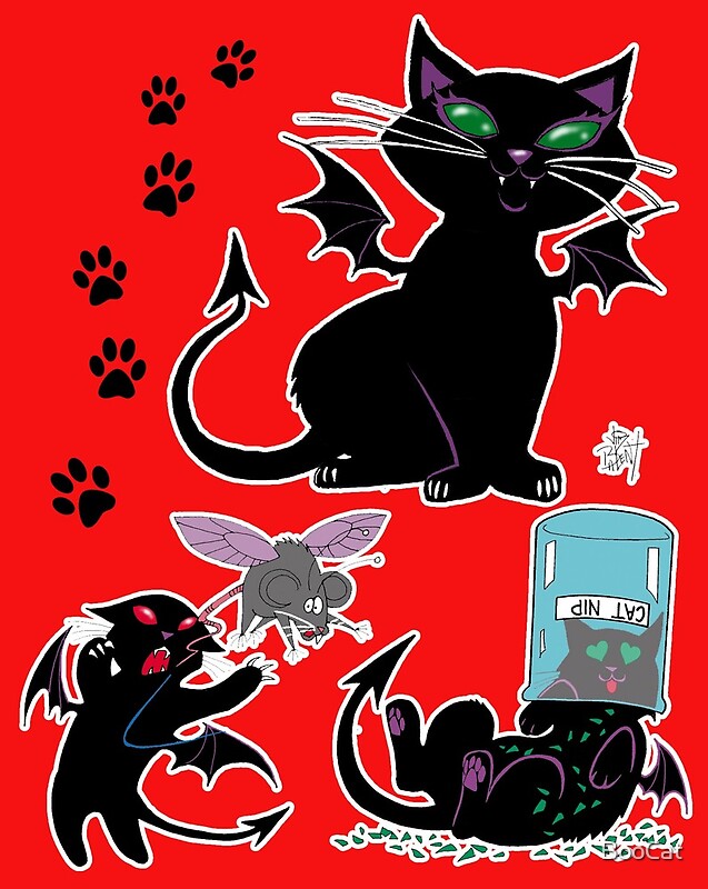 "Pooka the Goblin Cat" by BooCat | Redbubble