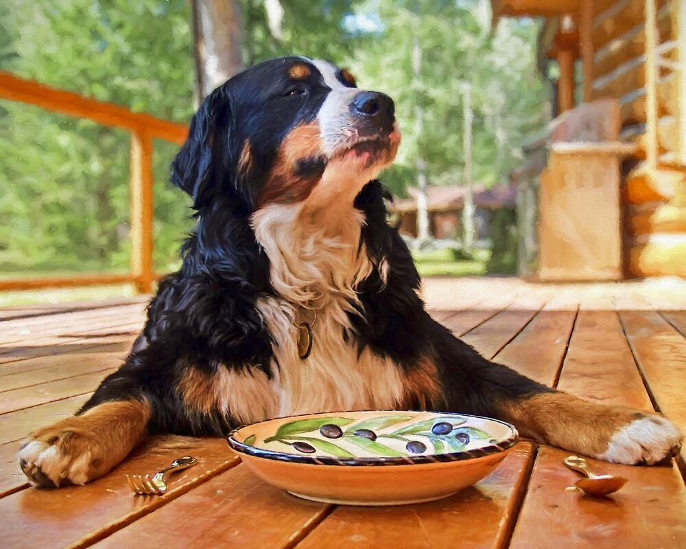 "Dinner For One" by Doug Canning | Redbubble