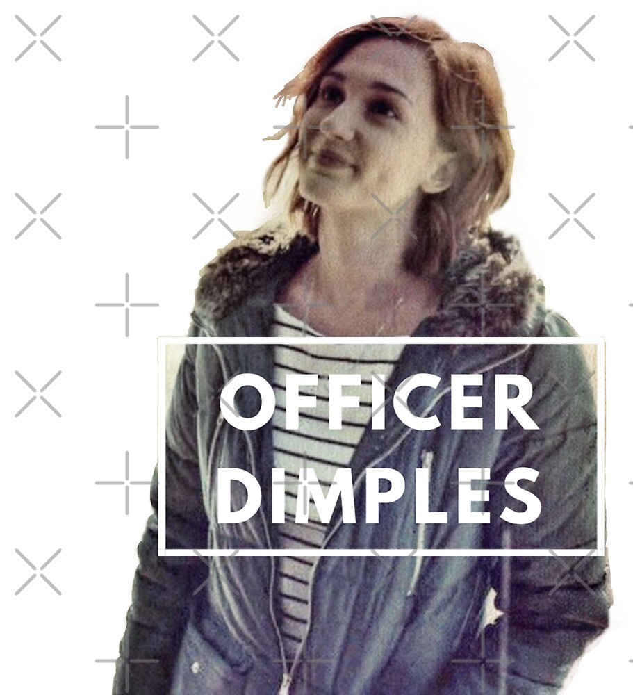 "Officer Dimples " by dreamazing | Redbubble