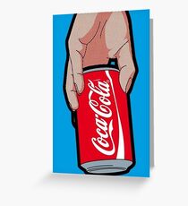Coca Cola Greeting Cards | Redbubble