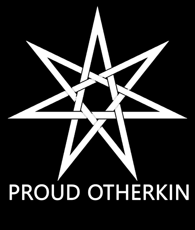 "OTHERKIN otherkinity symbol elven star seven-pointed star PROUD ...