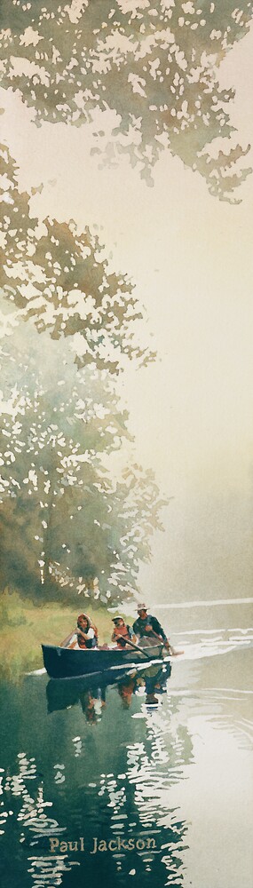 ""Float Trip" Watercolor" by Paul Jackson | Redbubble