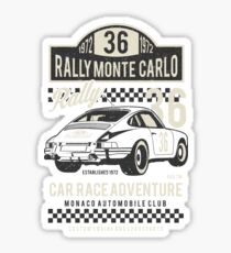 Monte Carlo Rally Stickers | Redbubble