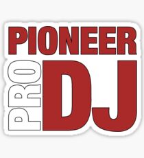 Pioneer Dj Stickers | Redbubble