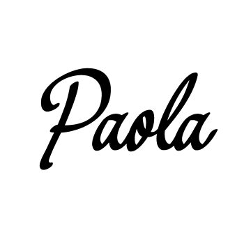 "Paola" Sticker for Sale by Shalomjoy | Redbubble