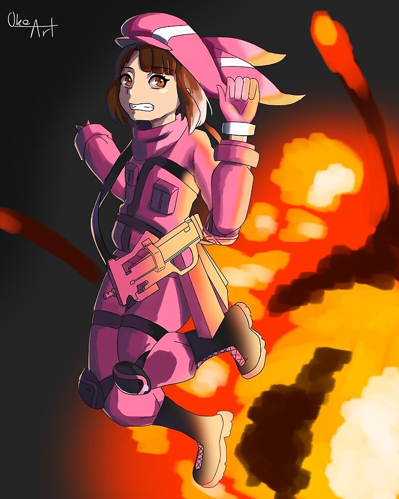 "Llenn fan art" by OkeArt | Redbubble