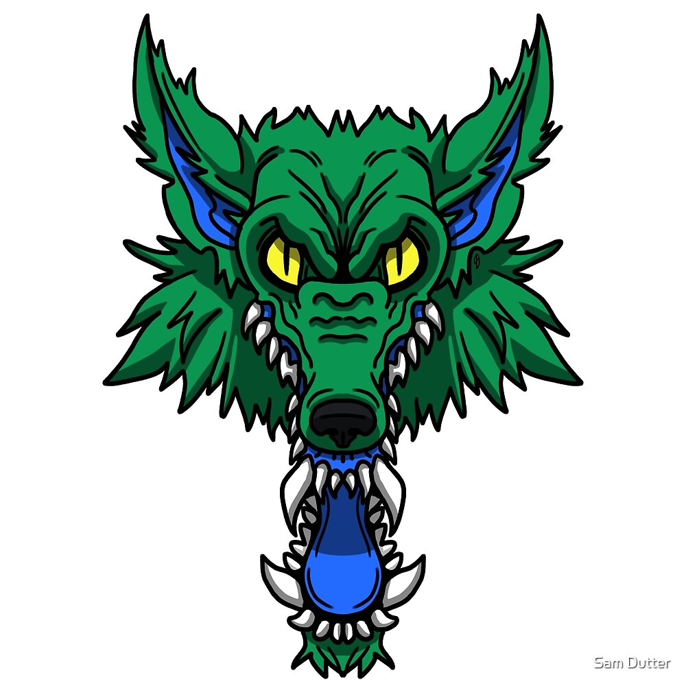 "TOXIC MOON" by Sam Dutter | Redbubble