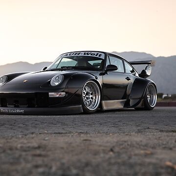 "993 RWB" Poster for Sale by MikeKuhnRacing | Redbubble